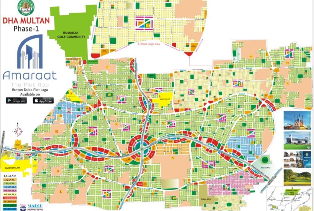DHA Multan Plots & DHA Multan Files | Commercial Plots and Files